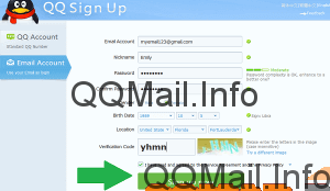 QQMail Create Account Login and Logout