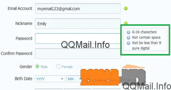 Create QQMail Account, Login and Logout